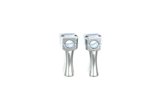 Chrome 4 Riser Set [26-0880] - $66.50 : SMC Cycles