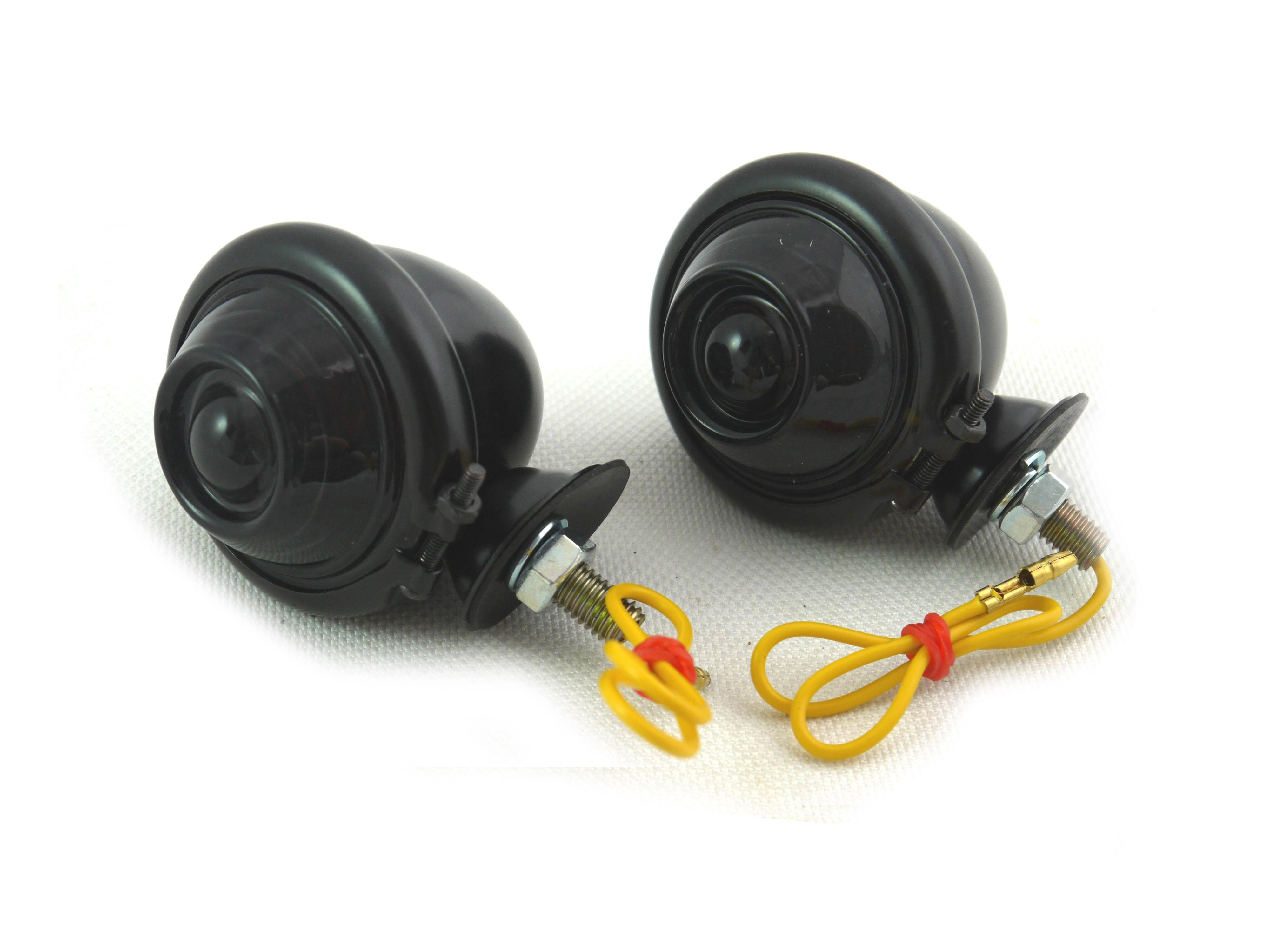 Black Turn Signal Set Bullet with Smoked Lens [33-1127] - $20.79 : SMC ...