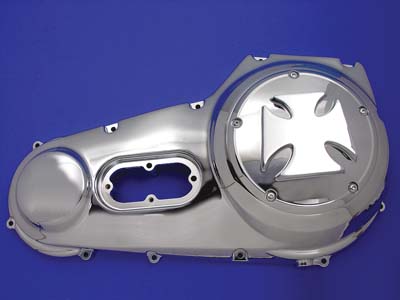 Iron Cross Derby Cover Chrome [42-0975] - $39.82 : SMC Cycles